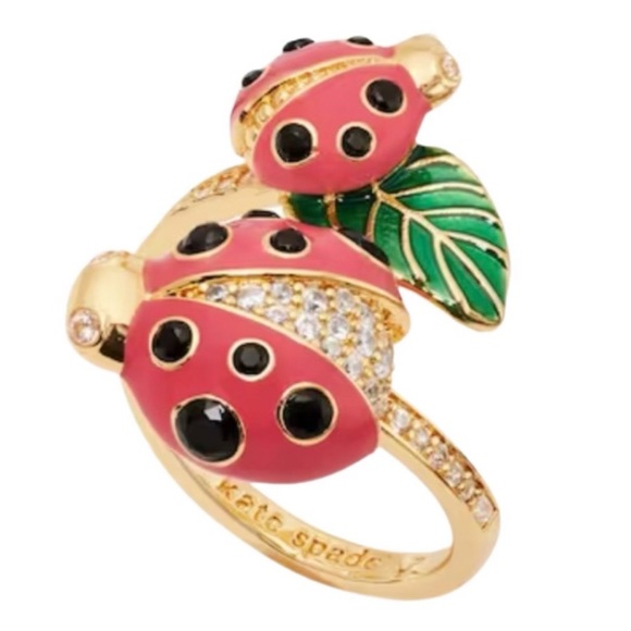 kate spade | Jewelry | Kate Spade Ladybug Wrap Ring | Poshmark